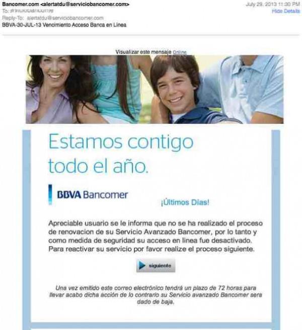 Correo Bancomer