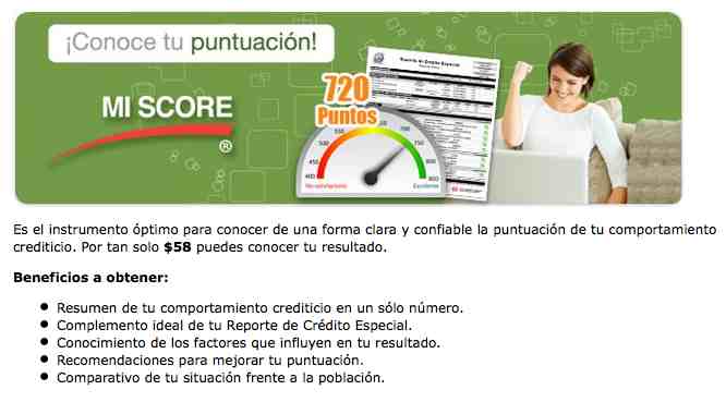 Reporte del Buró de Crédito